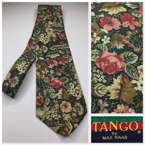 Tango By Max Raab | Accessories | Vintage Tango By Max Raab Mens Tie ...